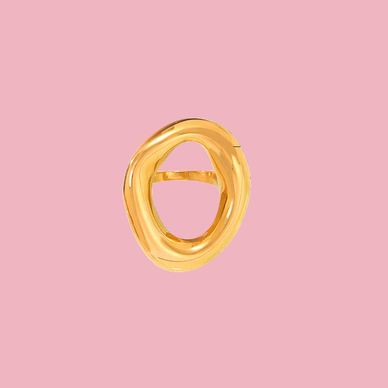 Anillo O Chunky – Beso Jewelry